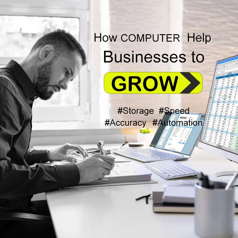 How Industries Utilize the Computer's Advantages to Grow Business